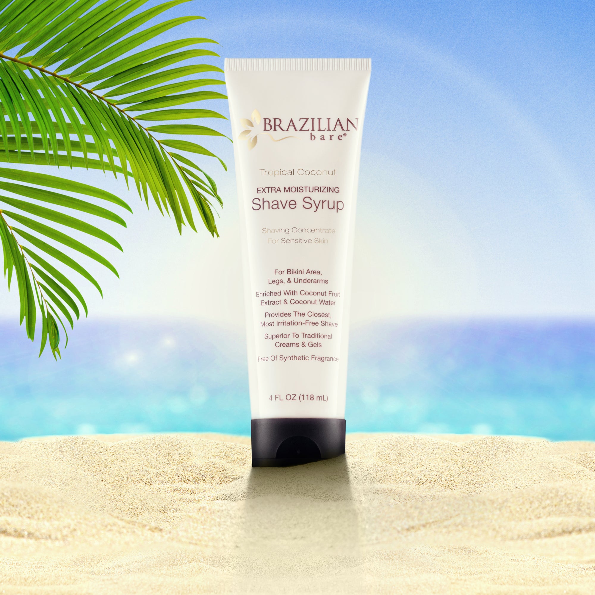 Brazilian Bare Shave Syrup best women's shaving cream gel